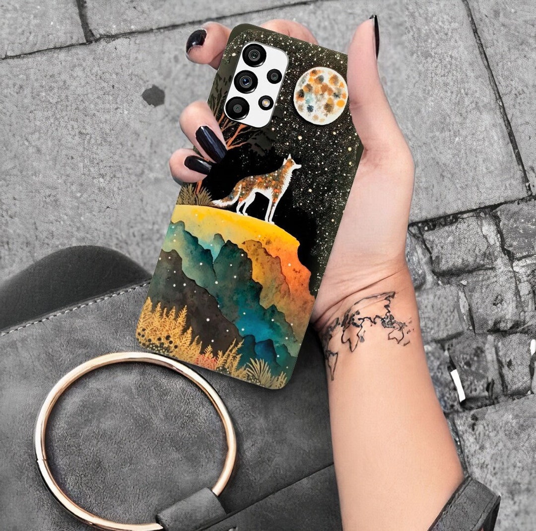Celestial Case Wolf Case for Samsung S23 Plus A14 Case A52s - Etsy