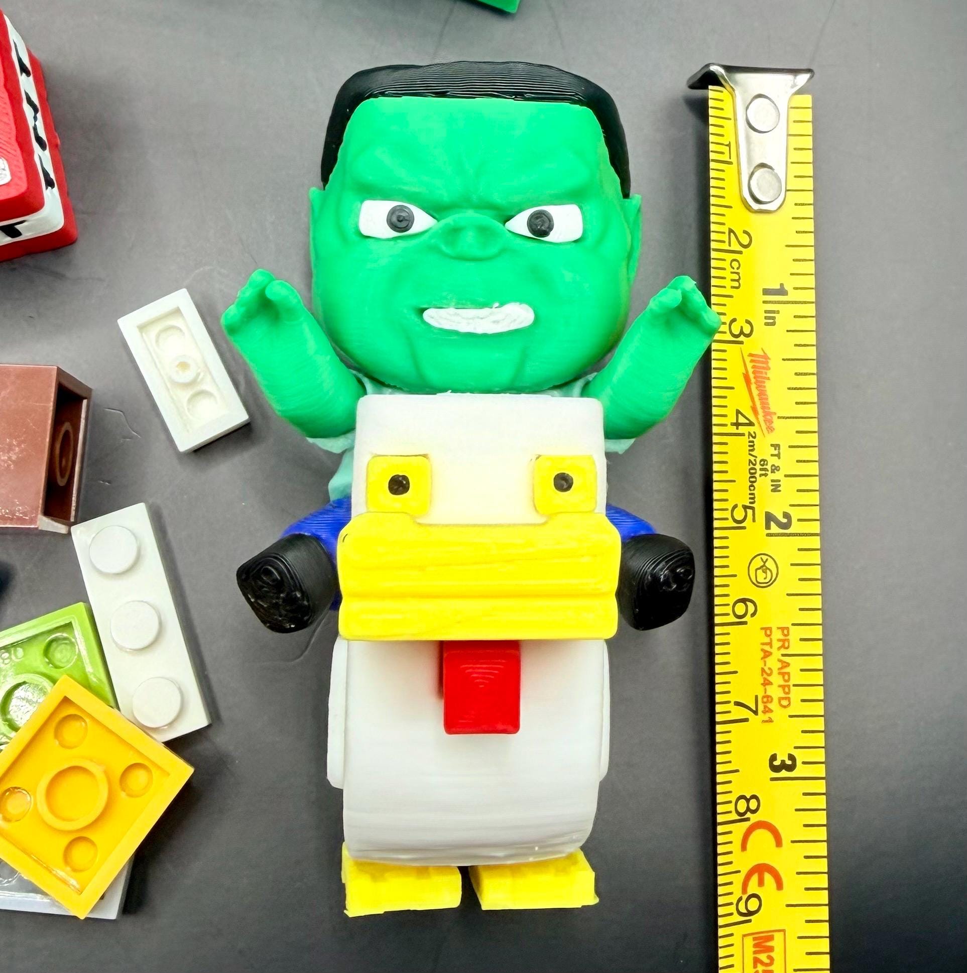 Pixel Block Inspired Character Party Favor - Etsy