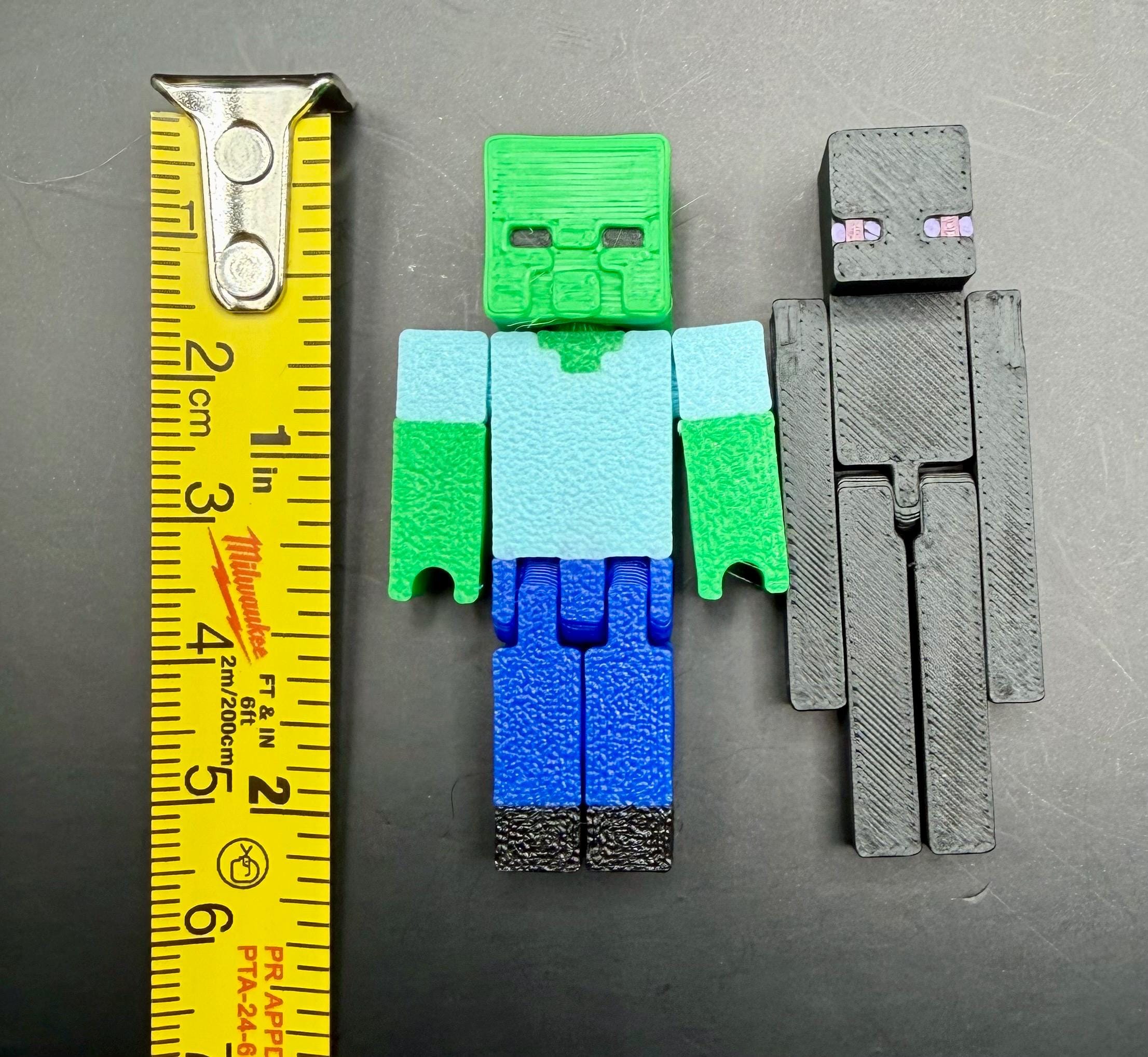 Pixel Block Inspired Character Party Favor - Etsy