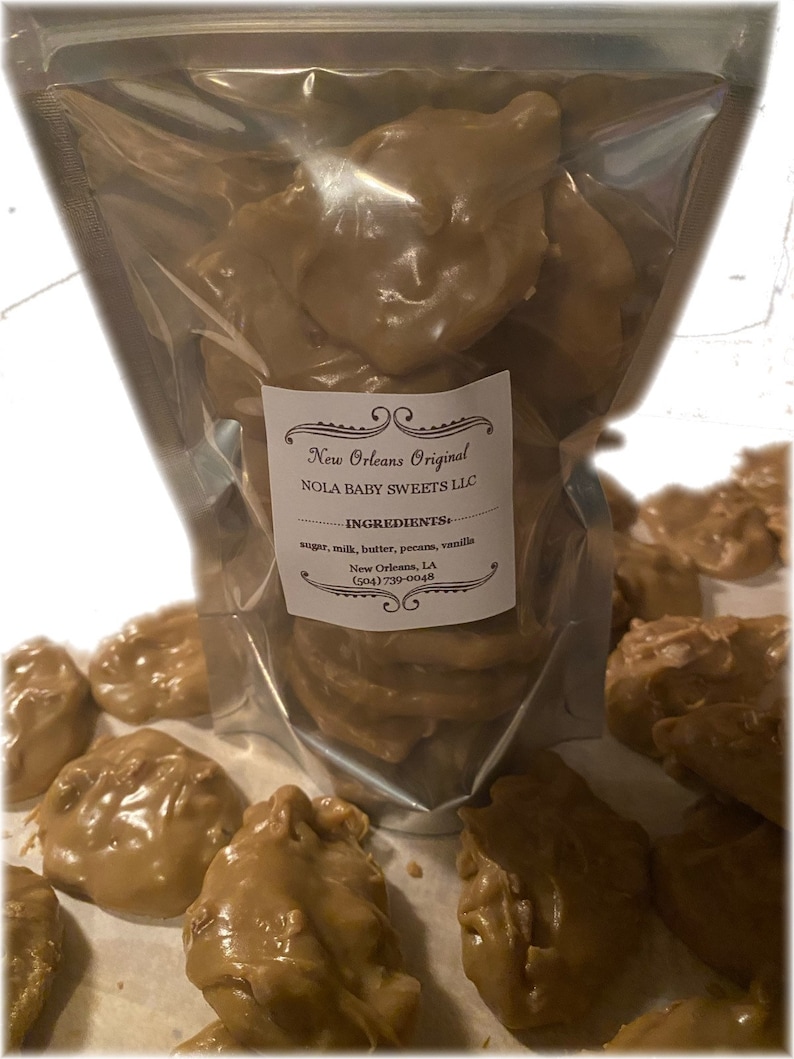 Pralines - Pecan Candy - New Orleans Authentic Mini Pralines - Etsy