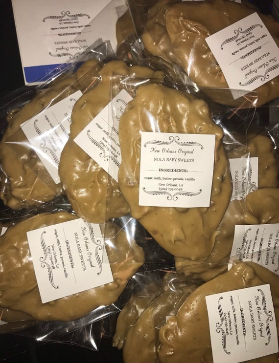 Pecan Candy Pralines Candy Authentic New Orleans Pralines | Etsy