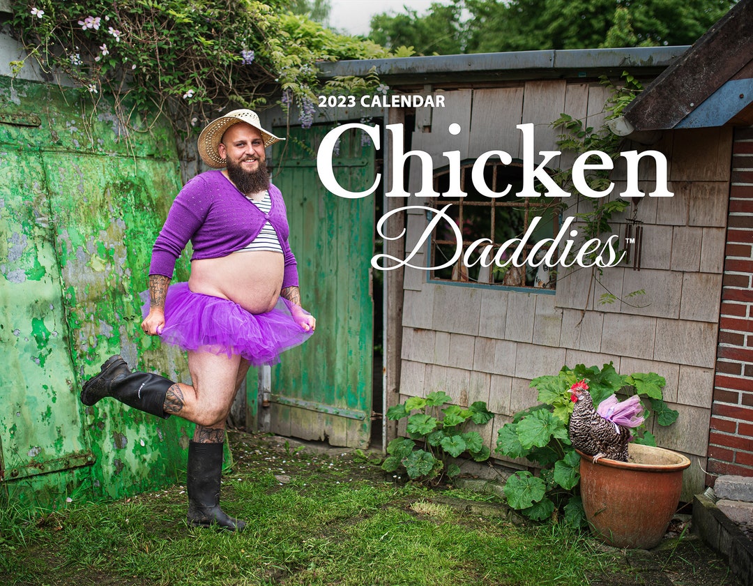 Chicken Daddies Wall Calendar 2023 the Eggcracker Edition - Etsy