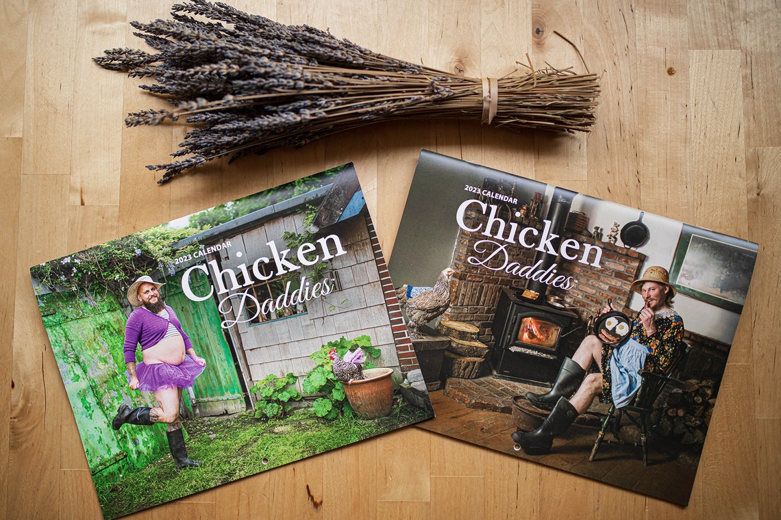 Chicken Daddies Wall Calendar 2023 Betty Clucker Edition - Etsy