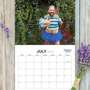 Chicken Daddies 2026 Wall Calendar – Weird Gag Gifts | Funny Gifts ...