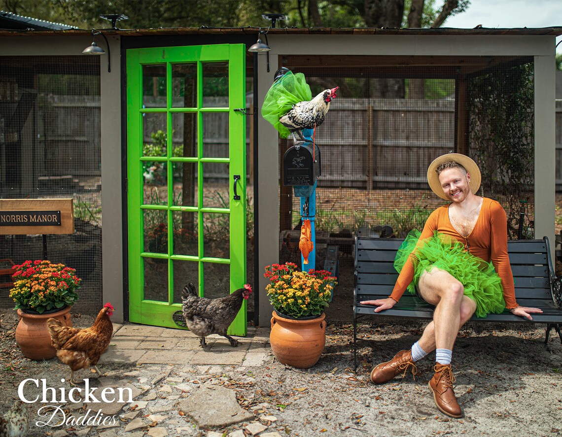 Chicken Daddies Wall Calendar 2023 the Eggcracker Edition - Etsy