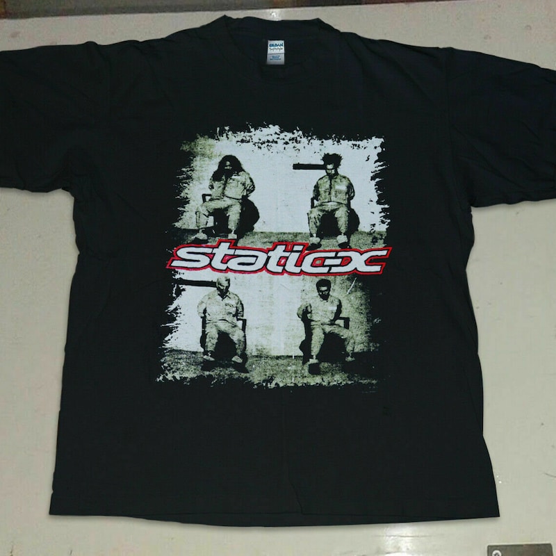 Static X T Shirt Men - Etsy