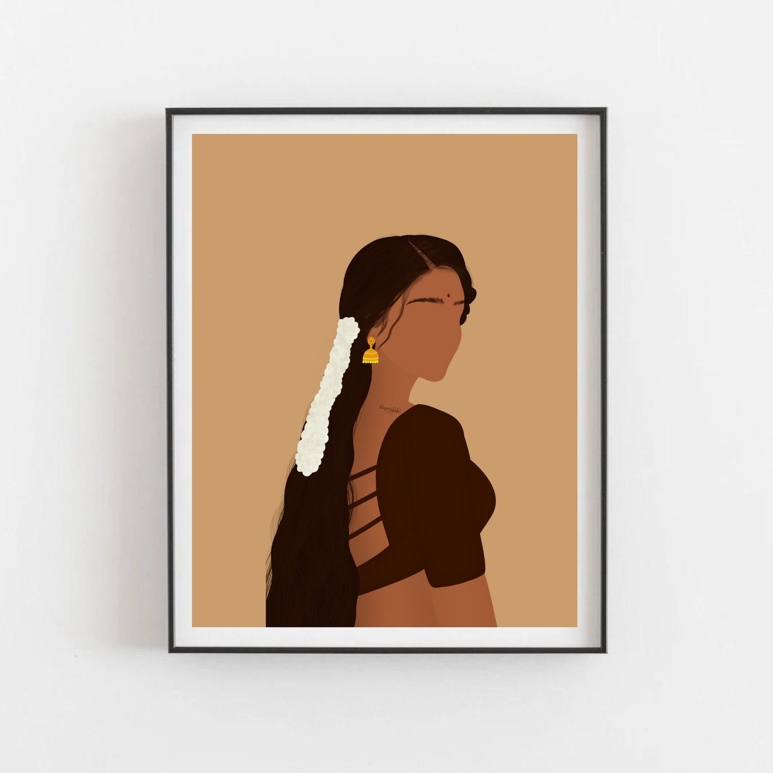 Boho Set of Five Wall Art/ South Asian Aesthetic Bohemian - Etsy