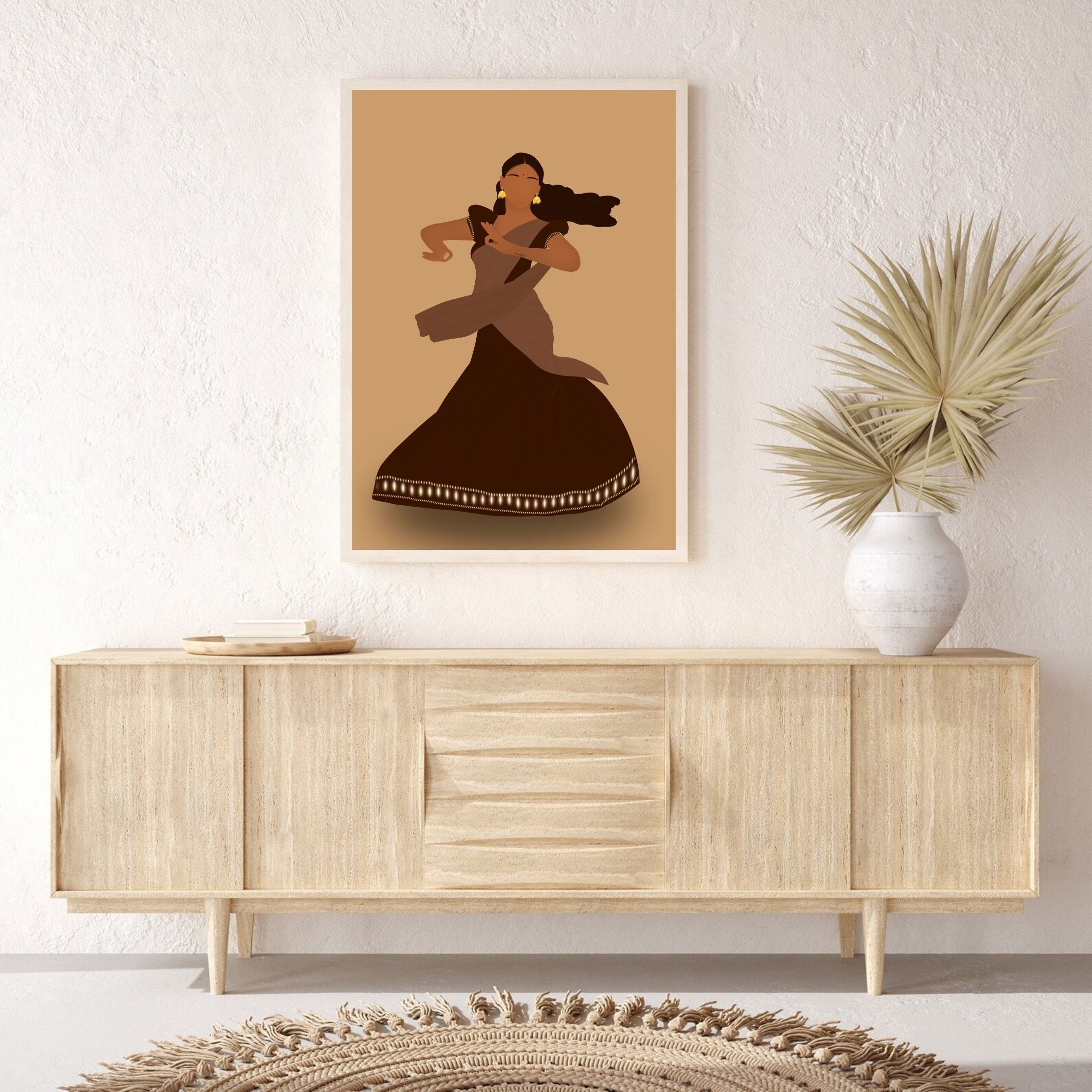 Boho Set of Five Wall Art/ South Asian Aesthetic Bohemian - Etsy Canada