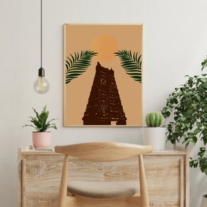 Boho Set of Five Wall Art/ South Asian Aesthetic, Bohemian, Desi Decor ...