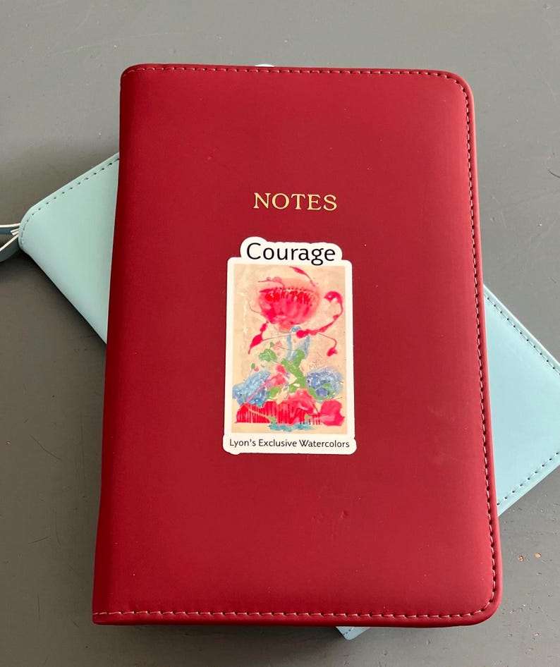 Sticker and Notebook That Zips to Keep Your Important Papers Safe ...