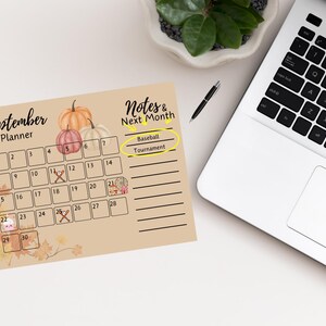 Multi Digital Download September Autumn Planner - Etsy
