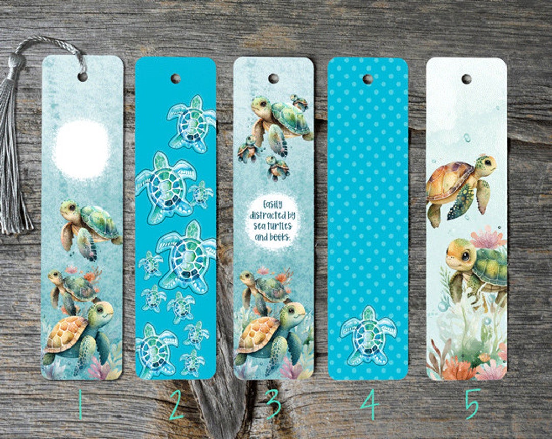 Turtle Bookmarks 1 - Etsy