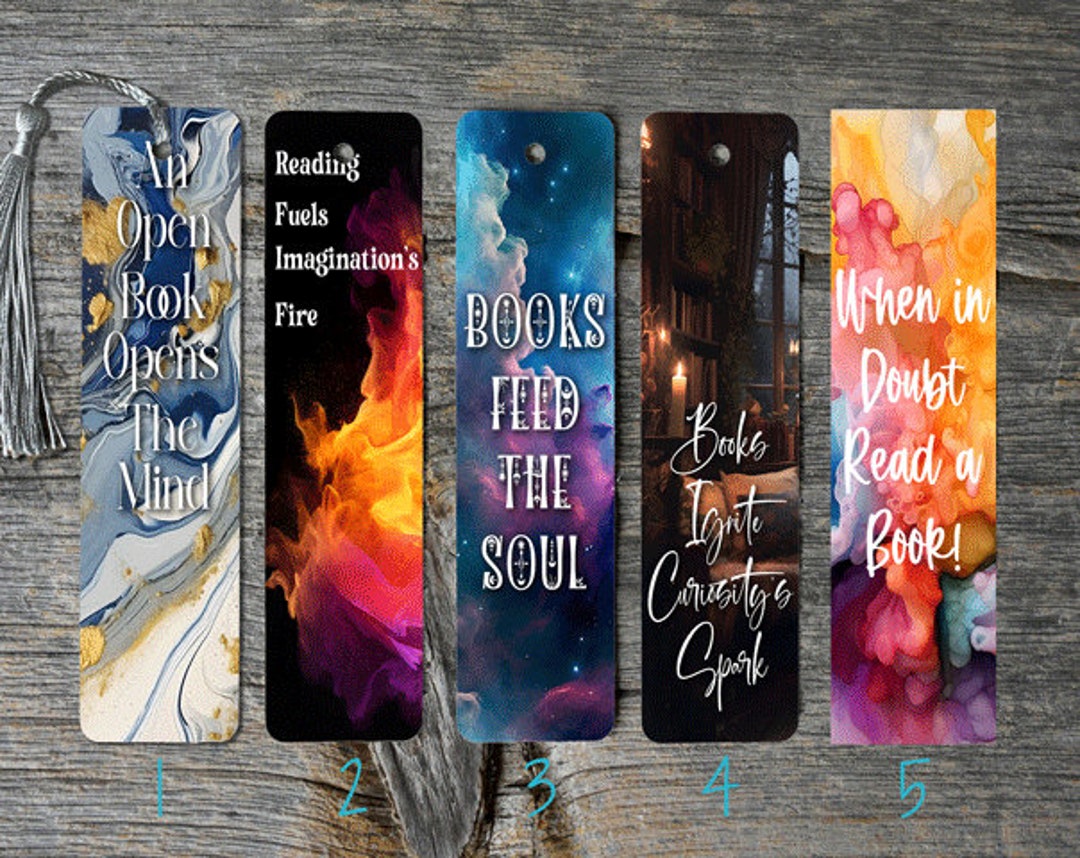 Bookmark Sayings 2 - Etsy