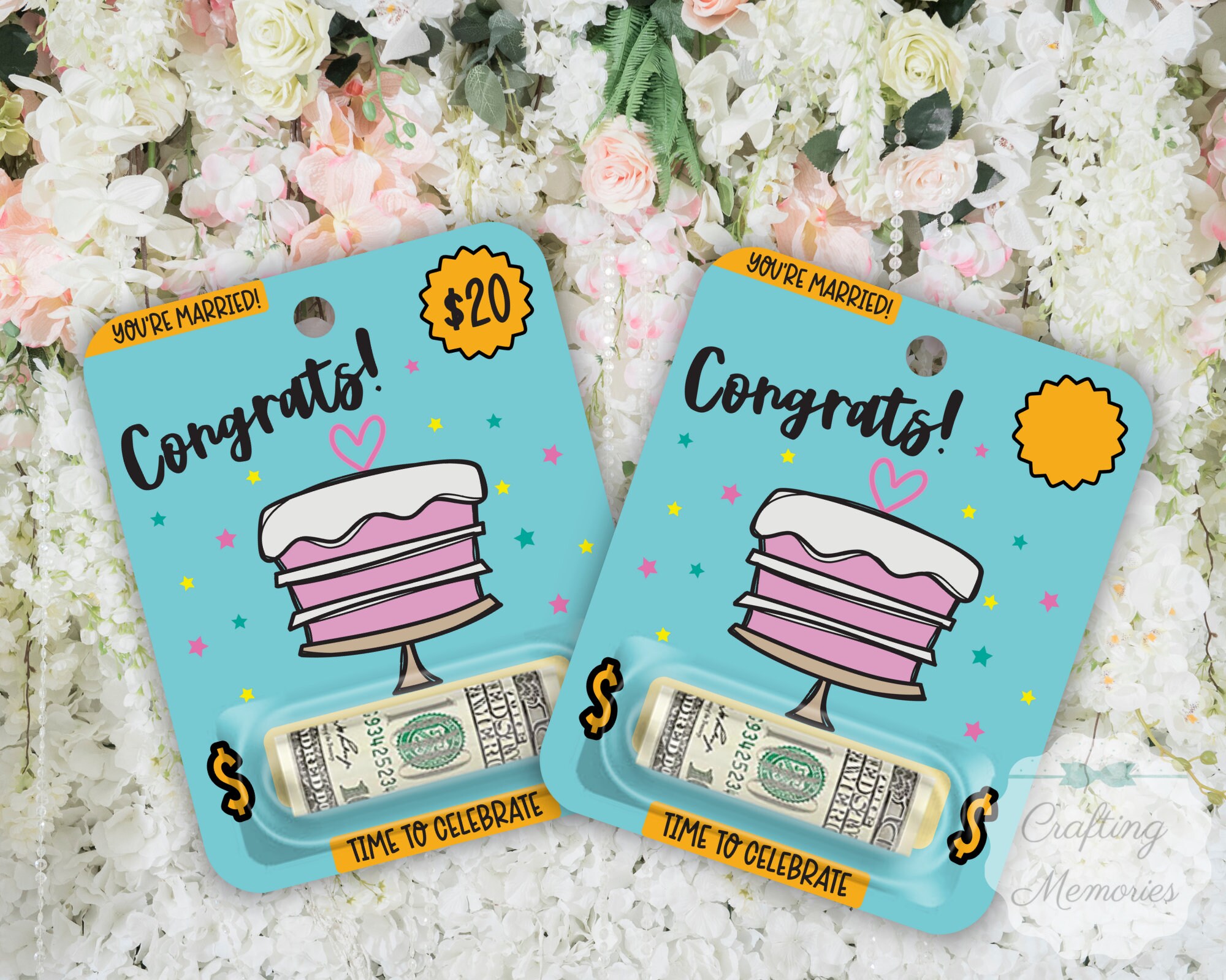 Wedding Money Card - Etsy