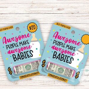 Baby Shower Money Card - Etsy