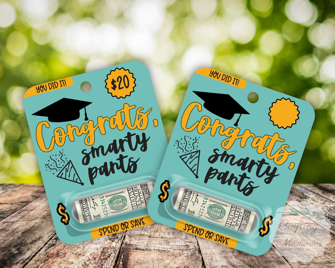 Graduation Money Card - Etsy