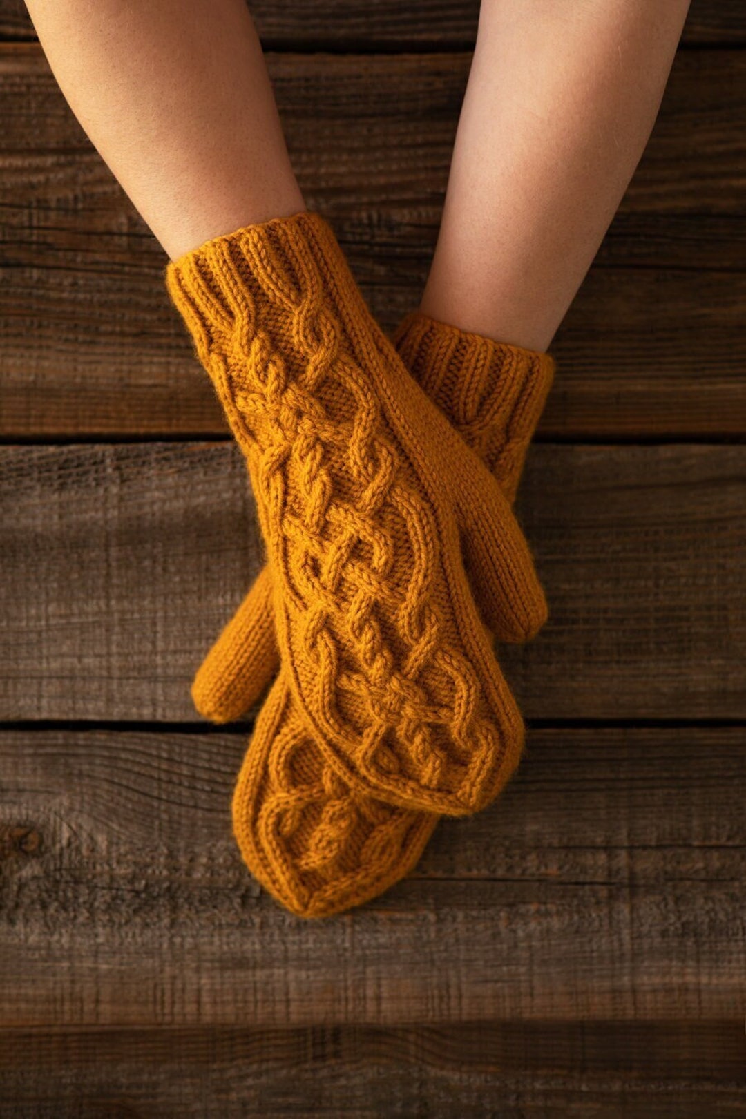 KNITTING PATTERN Lauren Mittens Knit Mitten Pattern Hand Knit Mittens ...