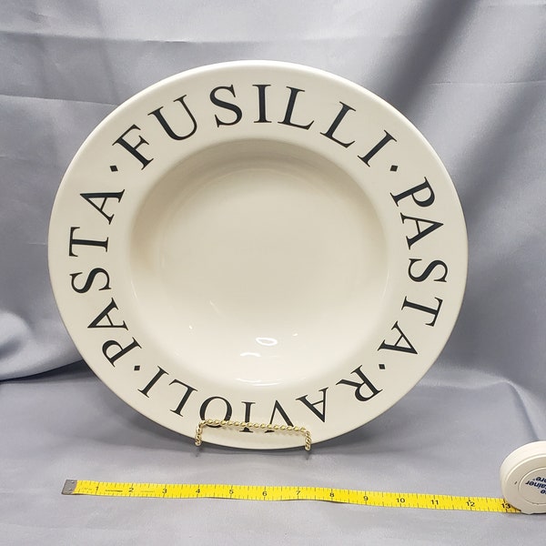 Ceramic Pasta Bowl - Etsy