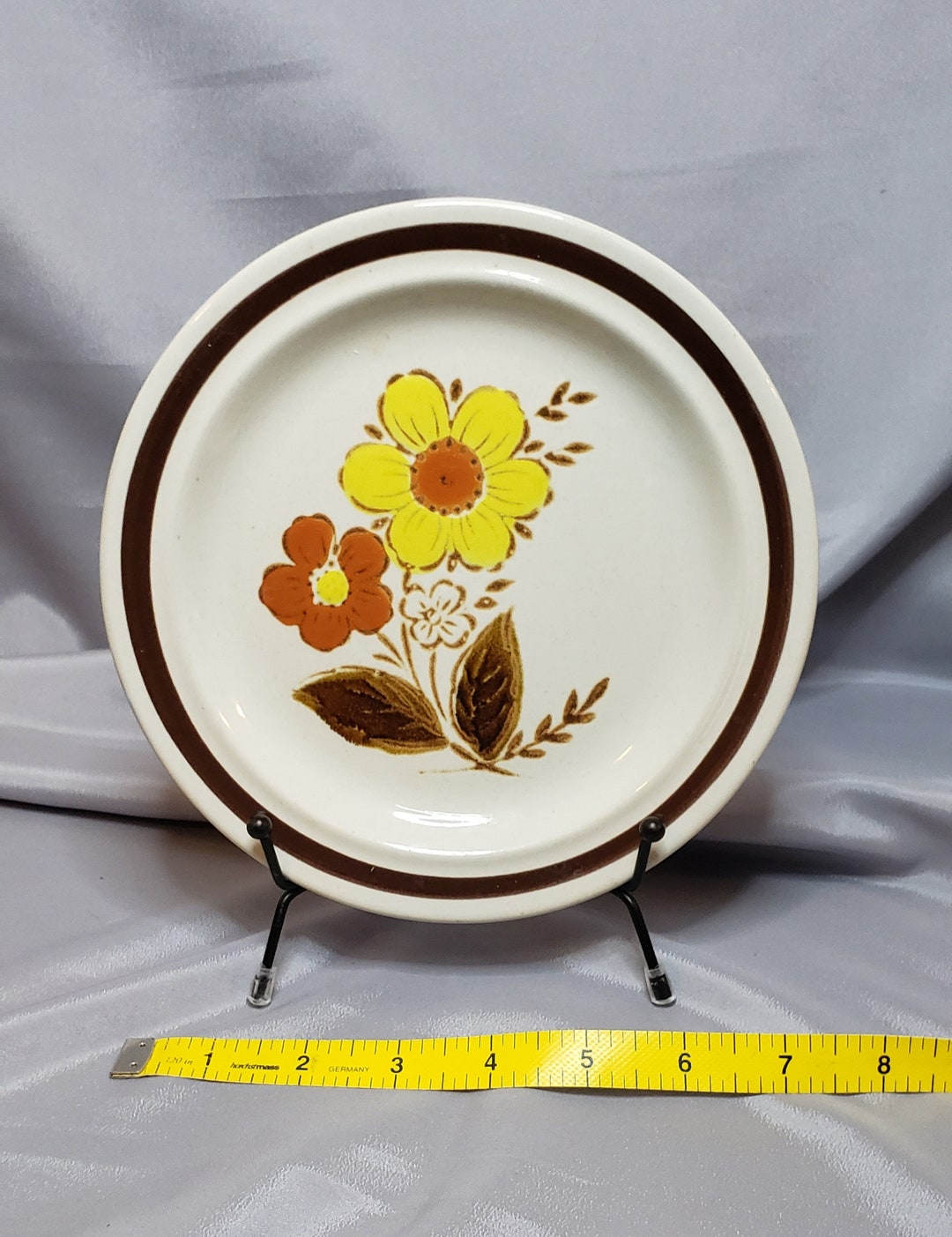 Design Four Stoneware - "sundance" #1510 - Set of 7 Salad Plates 7 5/8 ...