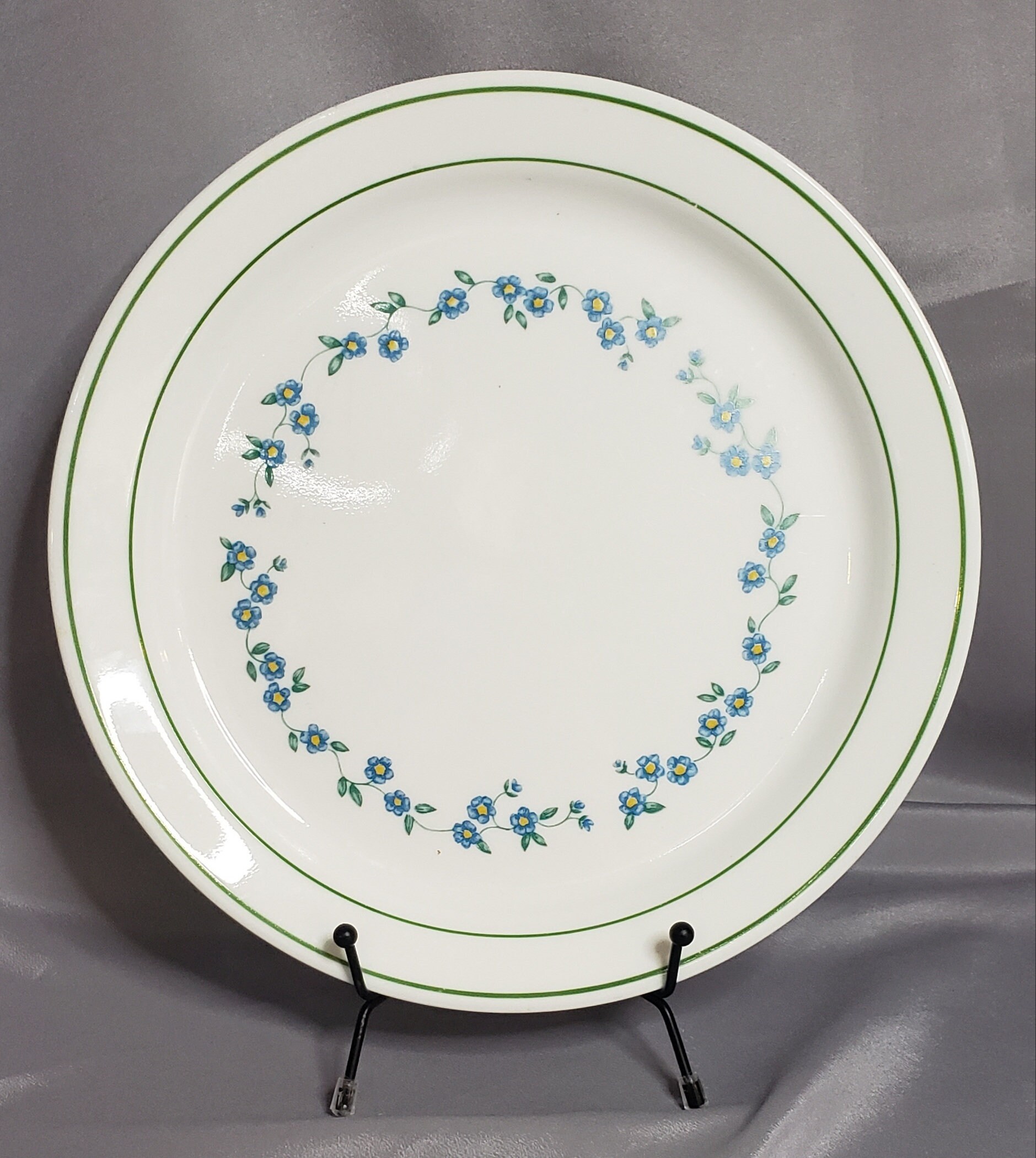 Corelle forget Me Not Set of 4 Dinner Plates 10 1/2 - Etsy