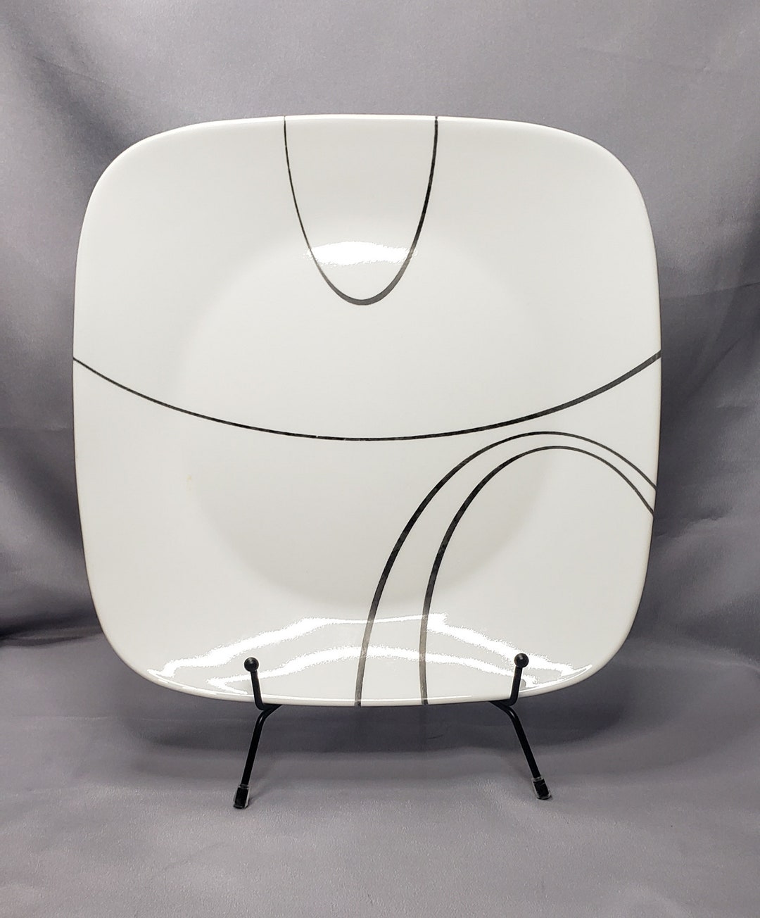 Corelle - "simple Lines" - Set of 4 Dinner Plates 10 5/8" - Etsy