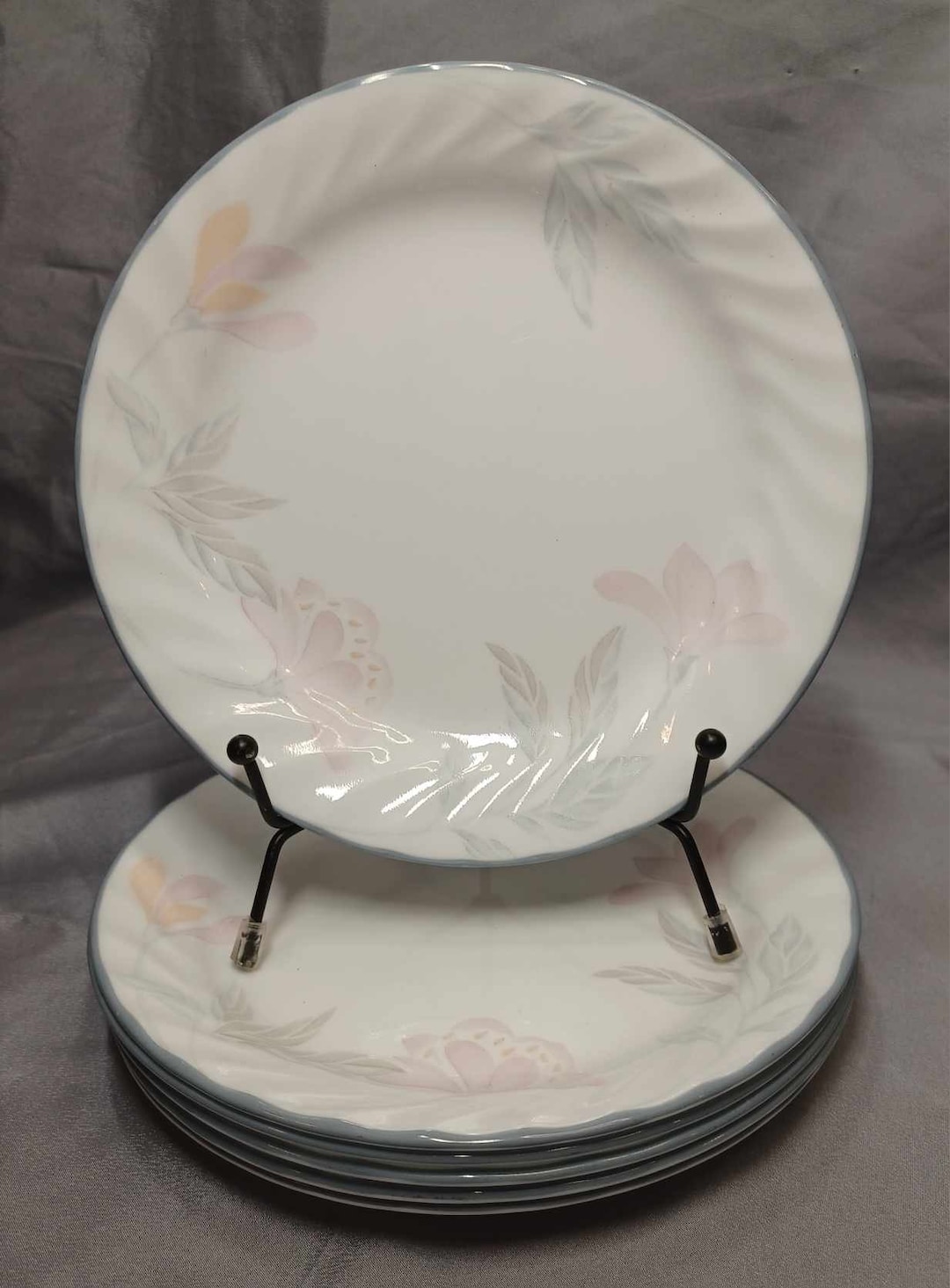 Corelle - "pink Trio" - Set of 6 Salad Plates 7 1/4" - Etsy