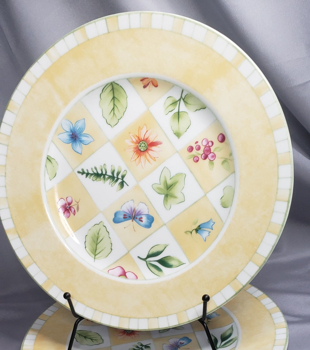 Waverly - "second Spring" - Individual Dinner Plates 10 5/8" - Etsy