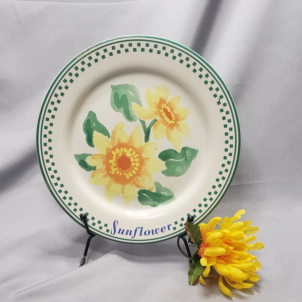 Sunflower Plate - Etsy