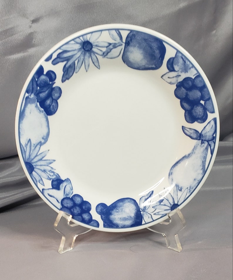 Oneida- "fruit on Canvas" - Set of 4 Dessert Plate 7" - Etsy