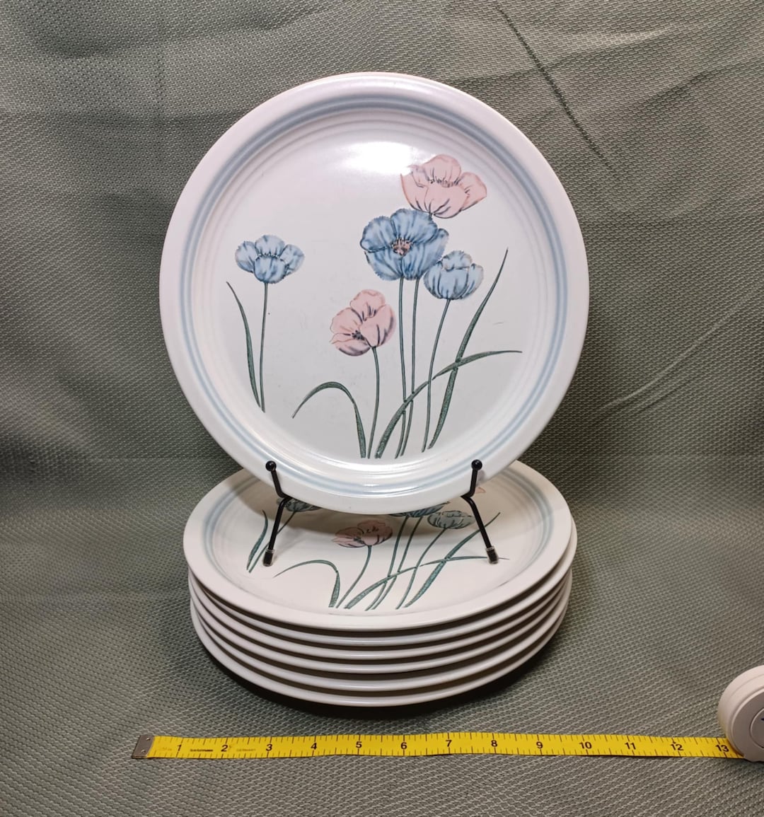 Baker, Hart & Stuart - "joy" - Set of 7 Dinner Plates 10 3/4" - Etsy
