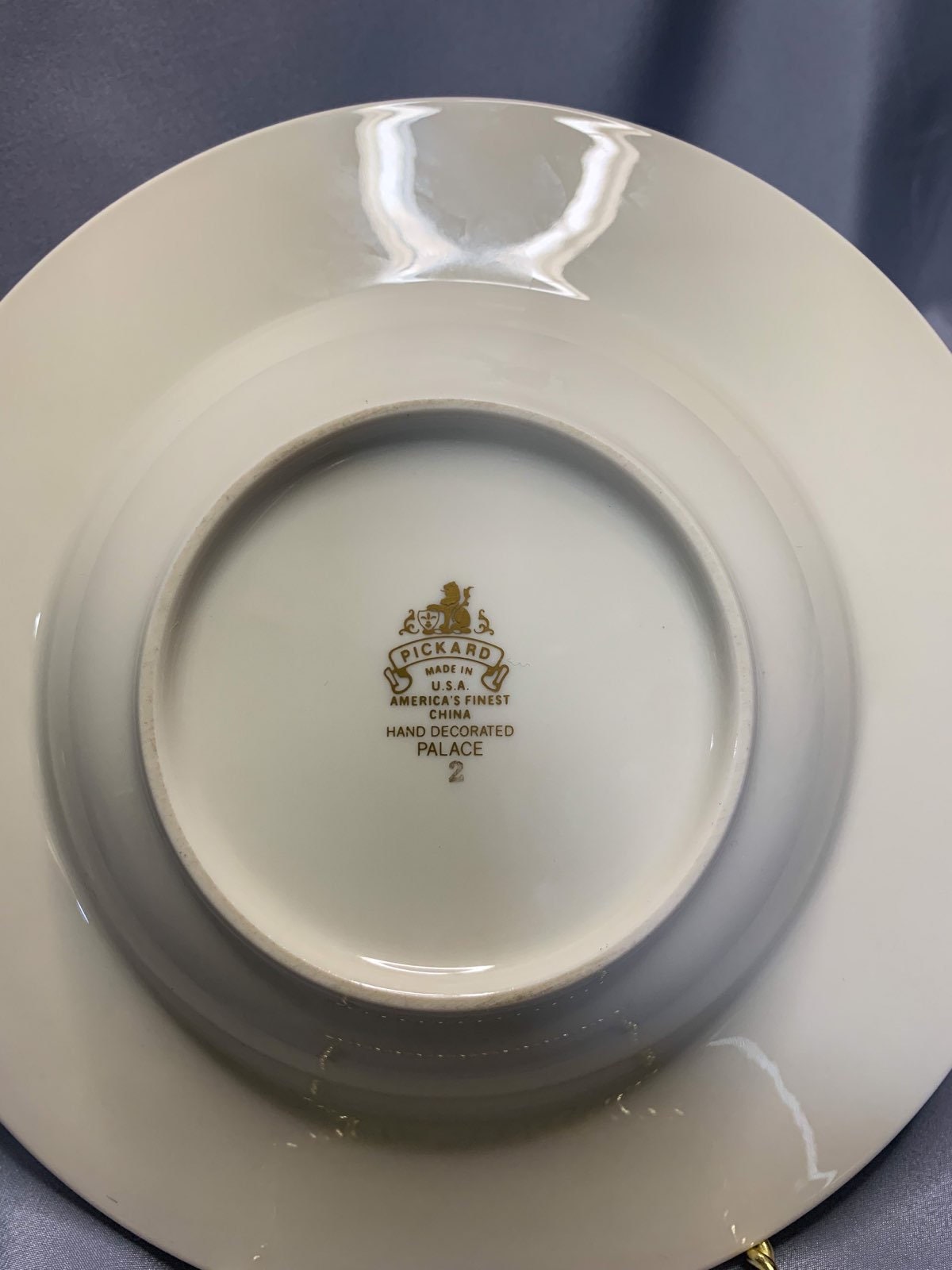 PICKARD palace Individual 24ct Gold Rimmed Salad Bowl - Etsy