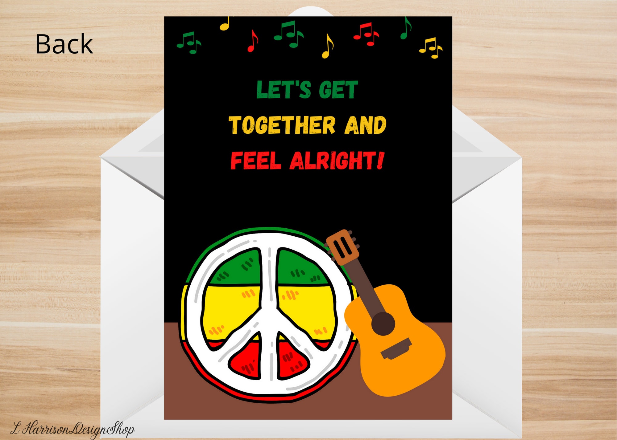 One Love Birthday Invitation | Invitation | Birthday Party| Reggae ...