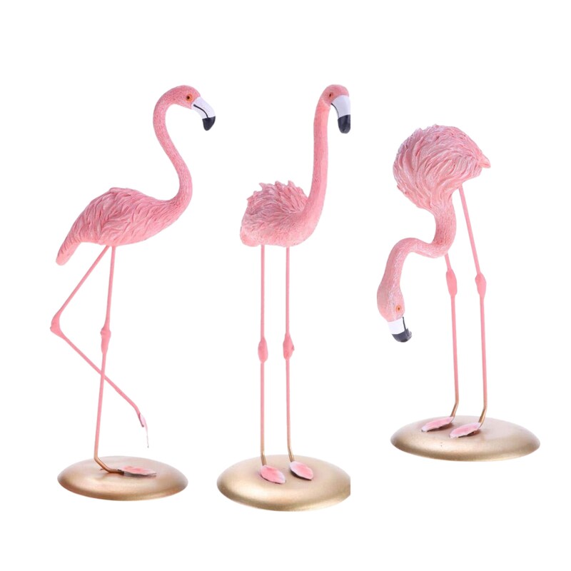 Flamingo Figurine - Etsy