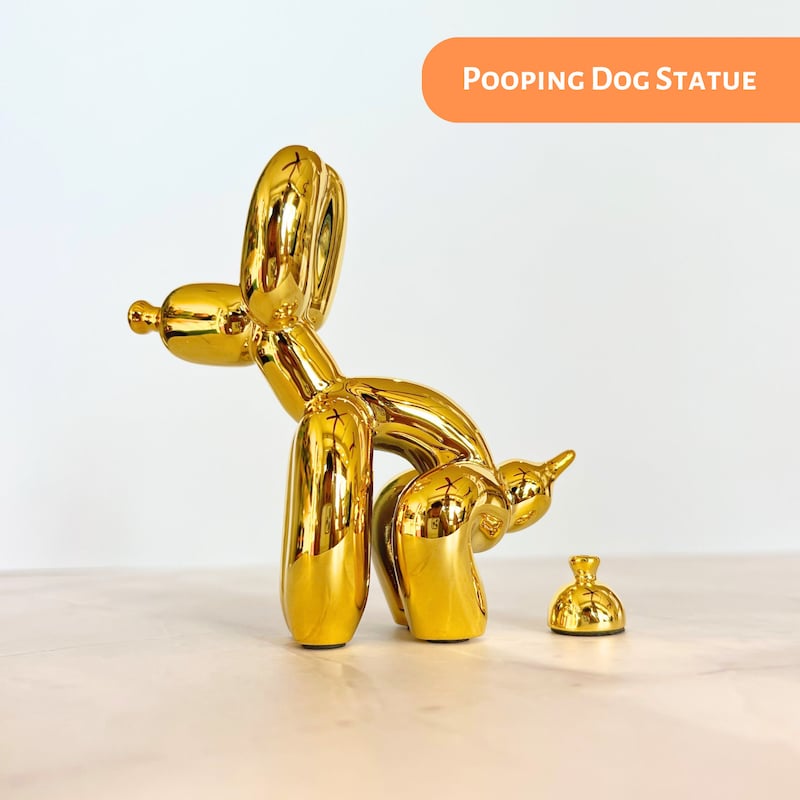 Balloon Dog Figurine Statue - Etsy