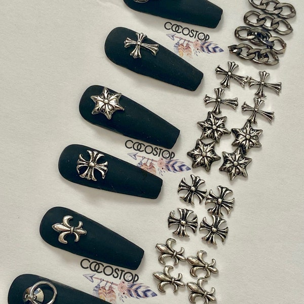 Cross Nail Art - Etsy
