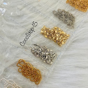 Nail Chains Metallic 3D Nail Charms - Etsy