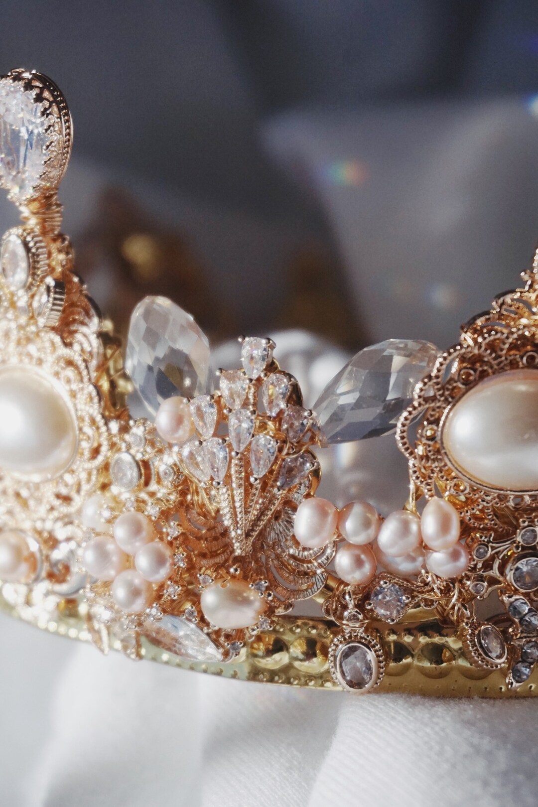 Katie Royal Raindrop Crown - Etsy