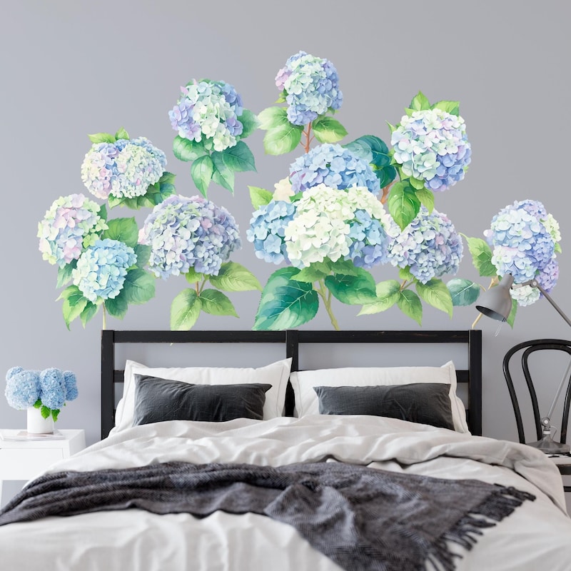 Hydrangea Wallpaper - Etsy