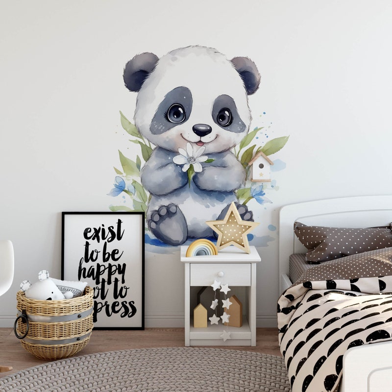 Panda Decal - Etsy