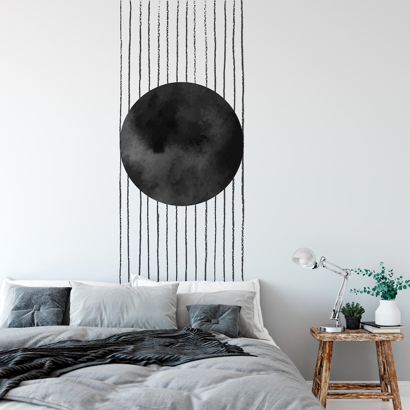 Black Wall Decals - Etsy
