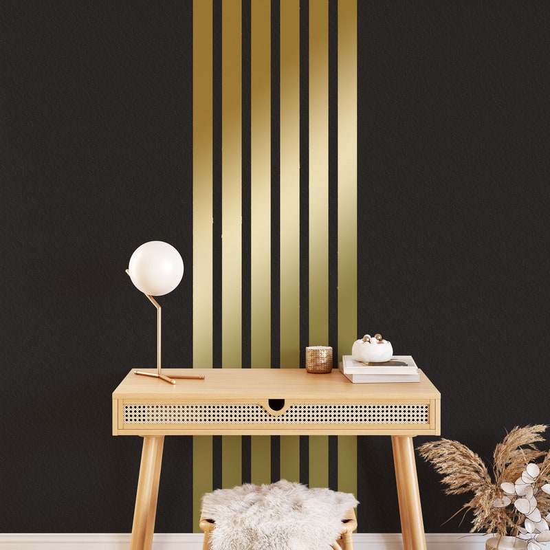 Gold Wall Decals - Etsy
