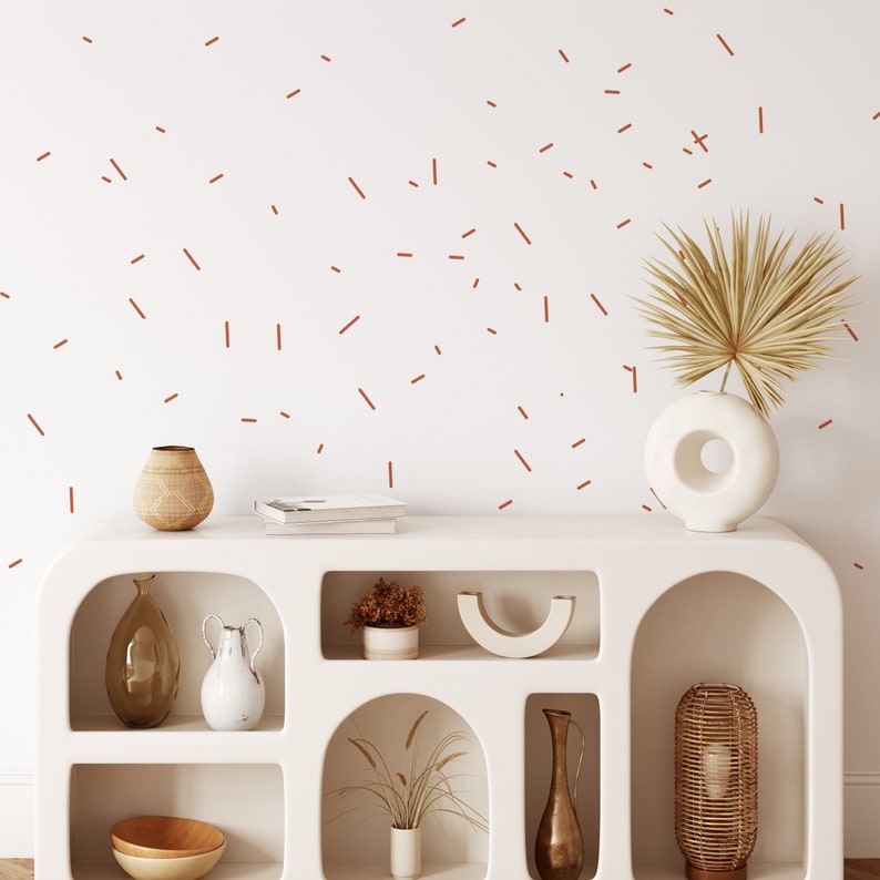 Minimalist Line Wall Decals – Modern Geometric Stickers - Etsy