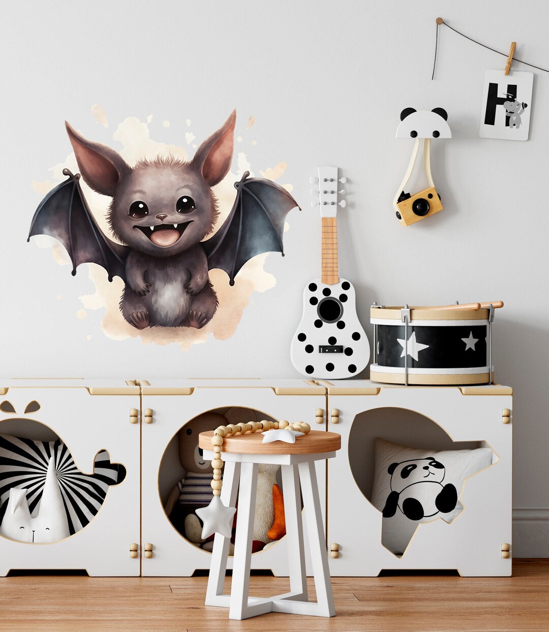 Best-selling Halloween Bat Wall Decals Modern and Cute Sticker Set for ...