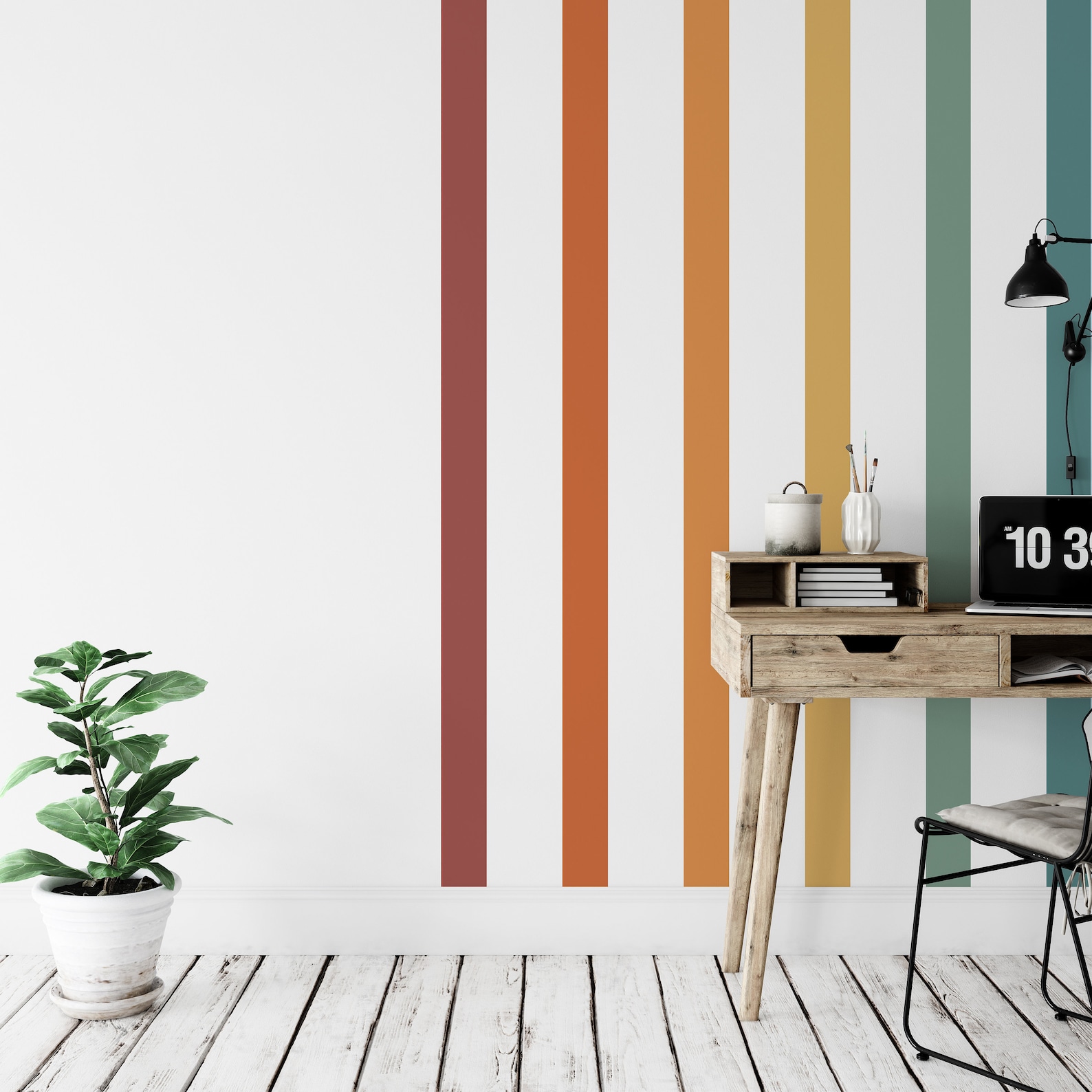 Unicorn Color Wall Decal Nursery Modern Decal Abstract Wall - Etsy