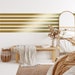 Large Gold Line Wall Decal, Gold Line Decal, Large Wall Decal ...