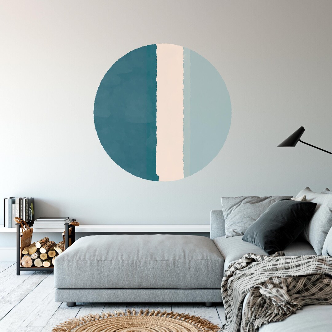 Circle Boho Decals - Modern Office Decor - Living Room Peel and Stick ...