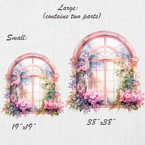 Window Wall Decals - Boho Wall Stickers, Boho Nursery Decor, Kids Room ...