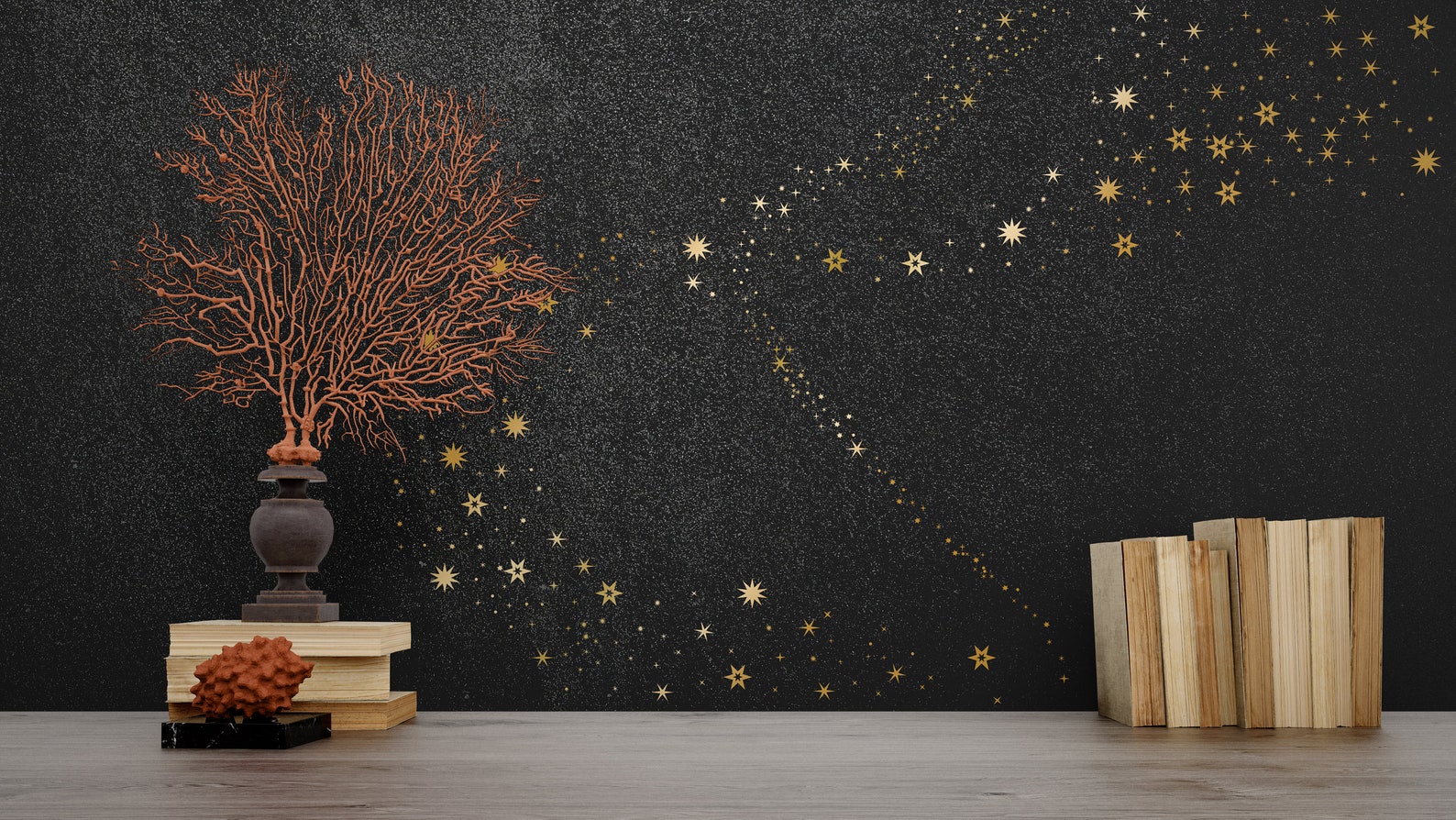 Stars Decal Set Star Decor Modern Wall Decal Decal for | Etsy