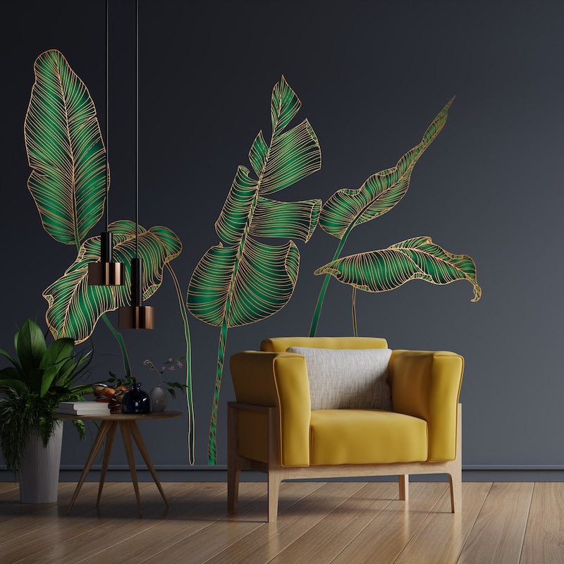 Leaf Decal - Etsy