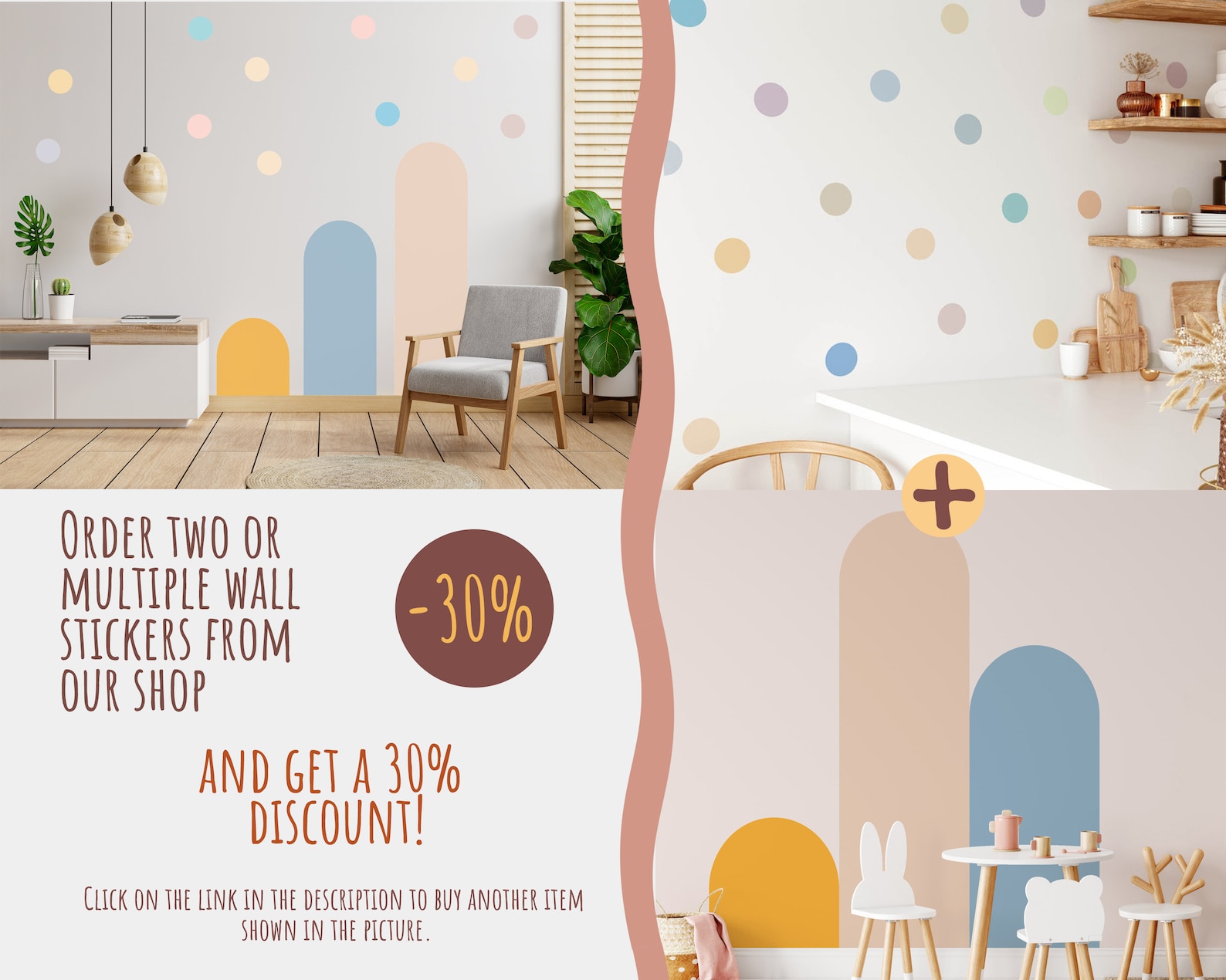 Rabbit Wall Decal, Rabbit Sticker, Bunny Wall Decal, Rabbit Wall ...